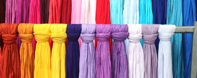 Como fazer um colar ou cachecol - Viviane Freitas